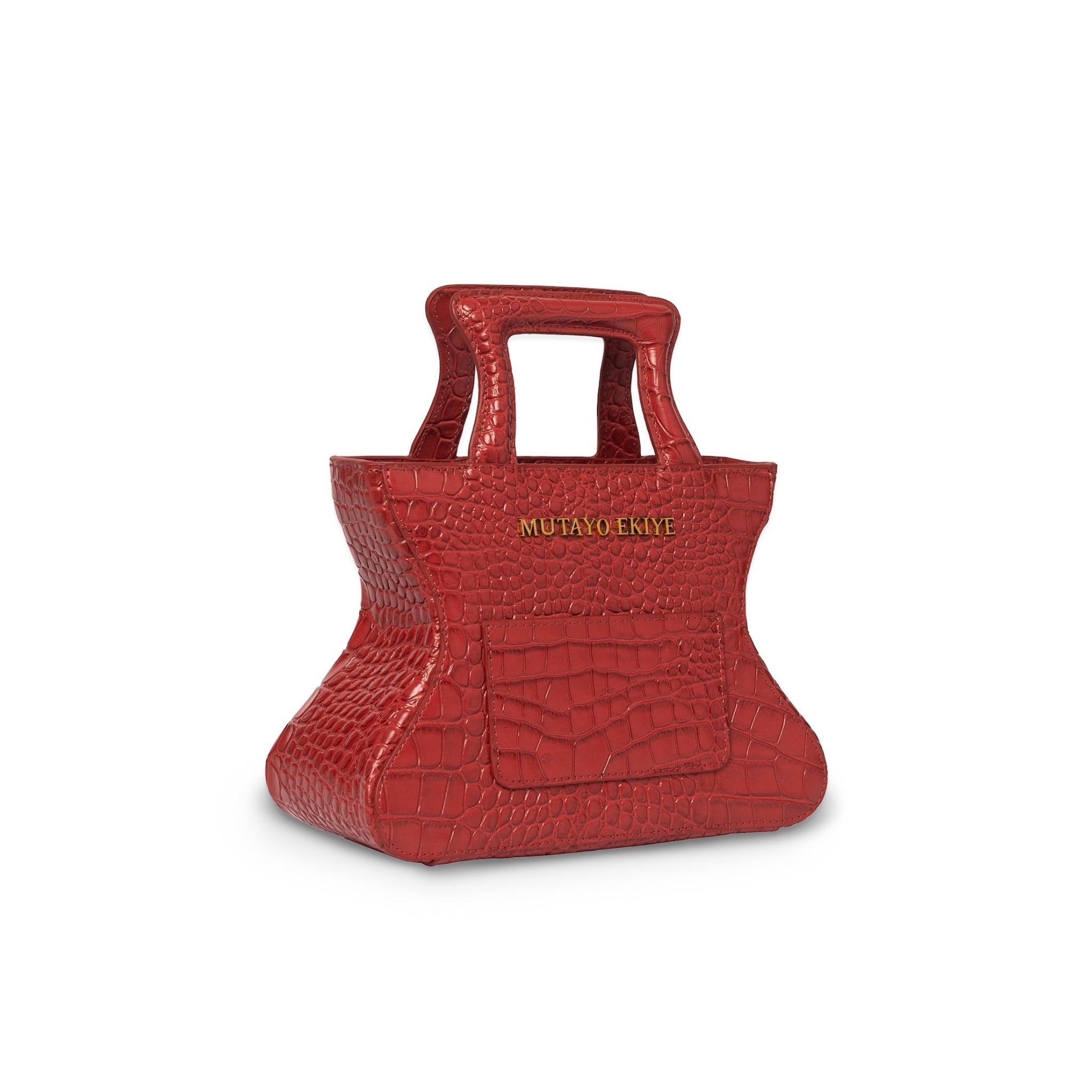 The Adora mini crocodile Handbag – MUTAYO EKIYE