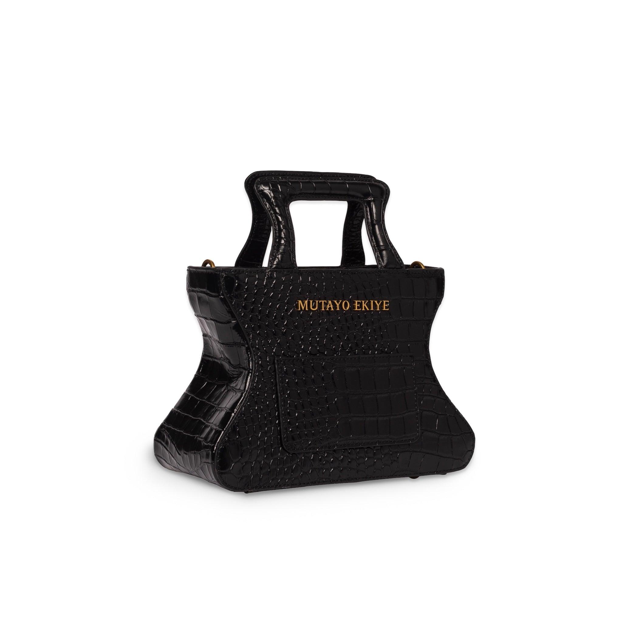 The Adora Mini crocodile leather Handbag – MUTAYO EKIYE